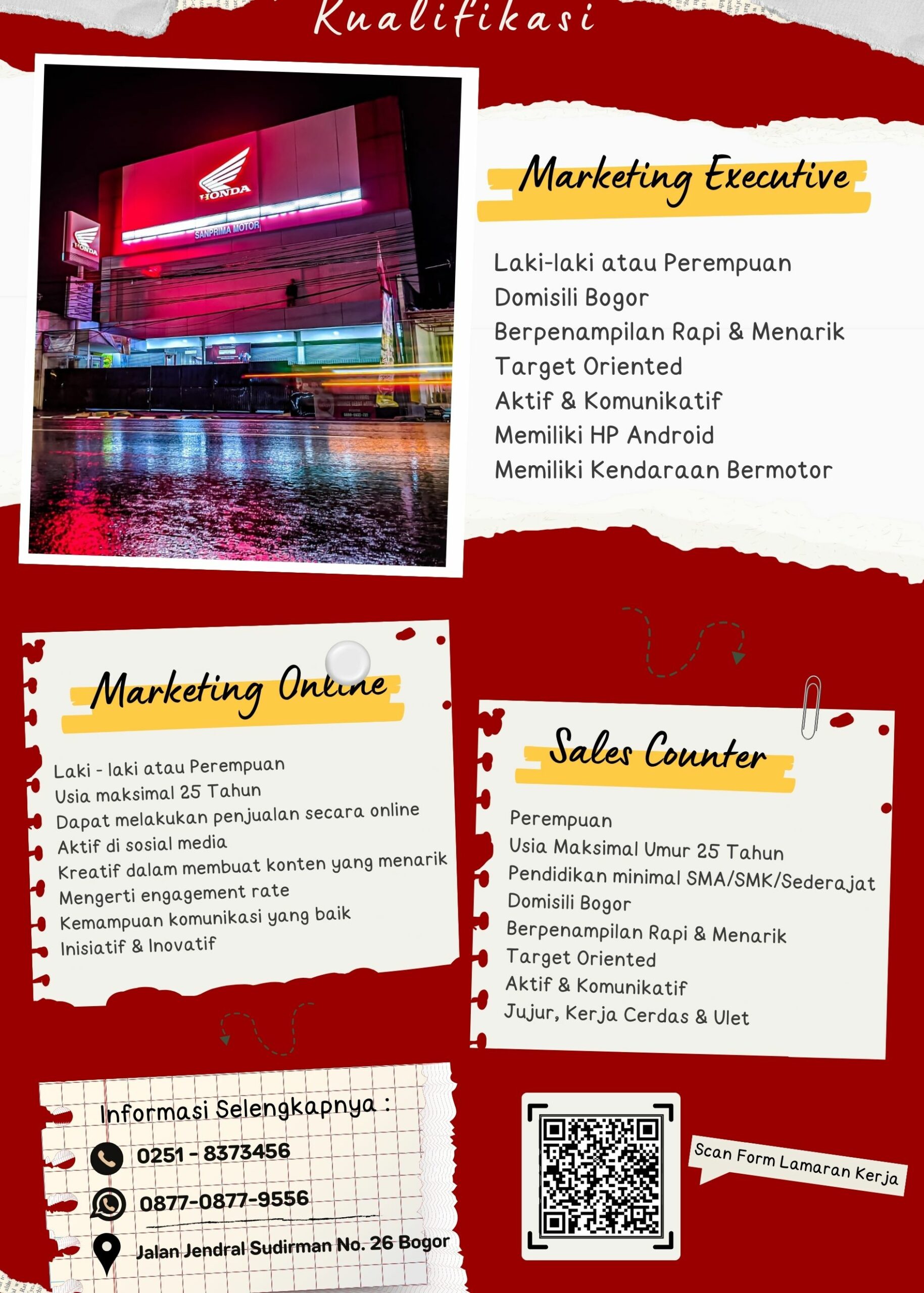 Karir – PT SANPRIMA SENTOSA